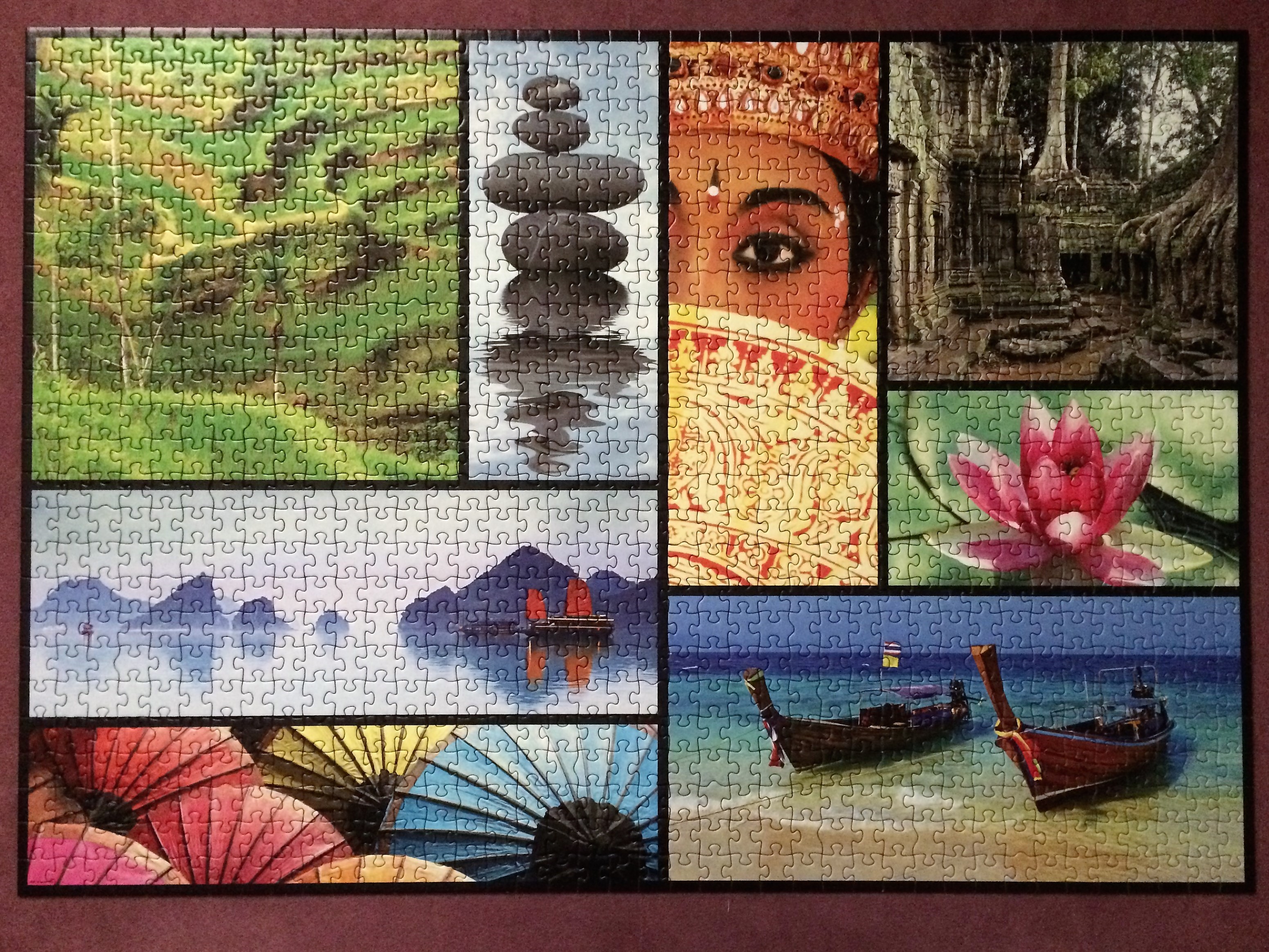 Colours of Asia – My Jigsaw Journal