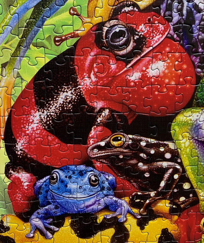 Frog Pile – My Jigsaw Journal