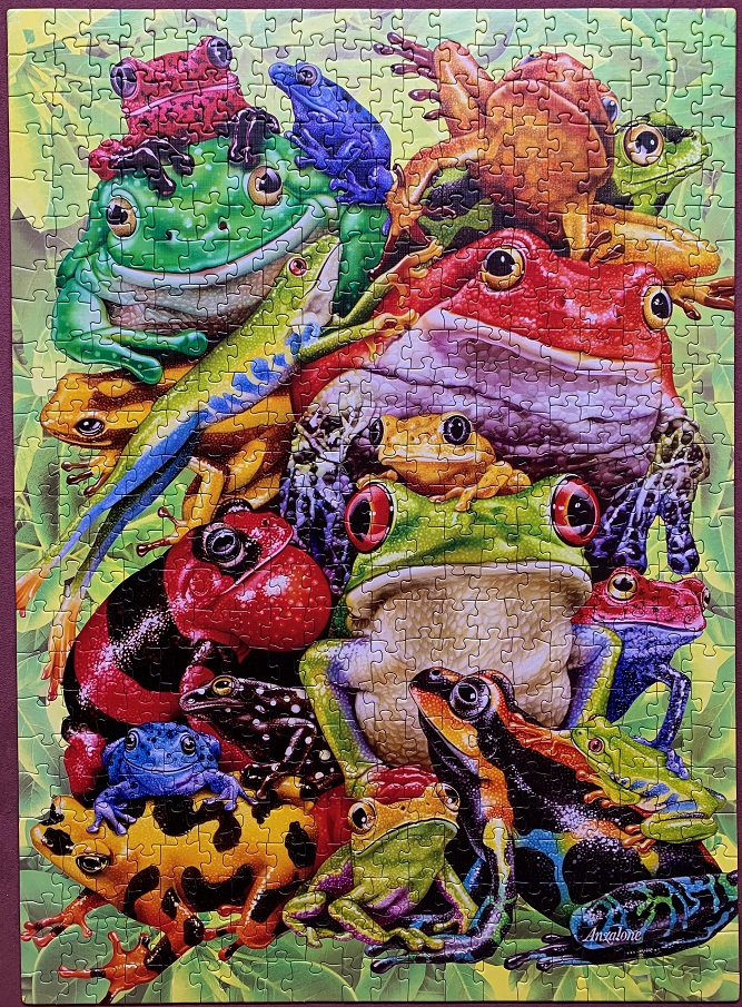 Frog Pile – My Jigsaw Journal
