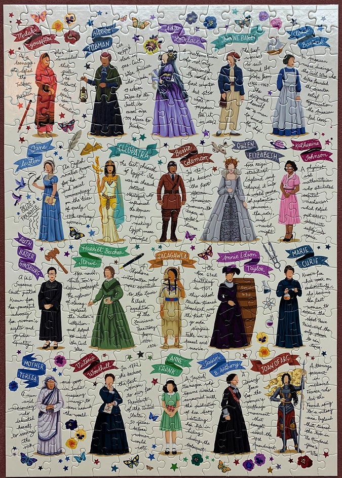 Influential Women – My Jigsaw Journal