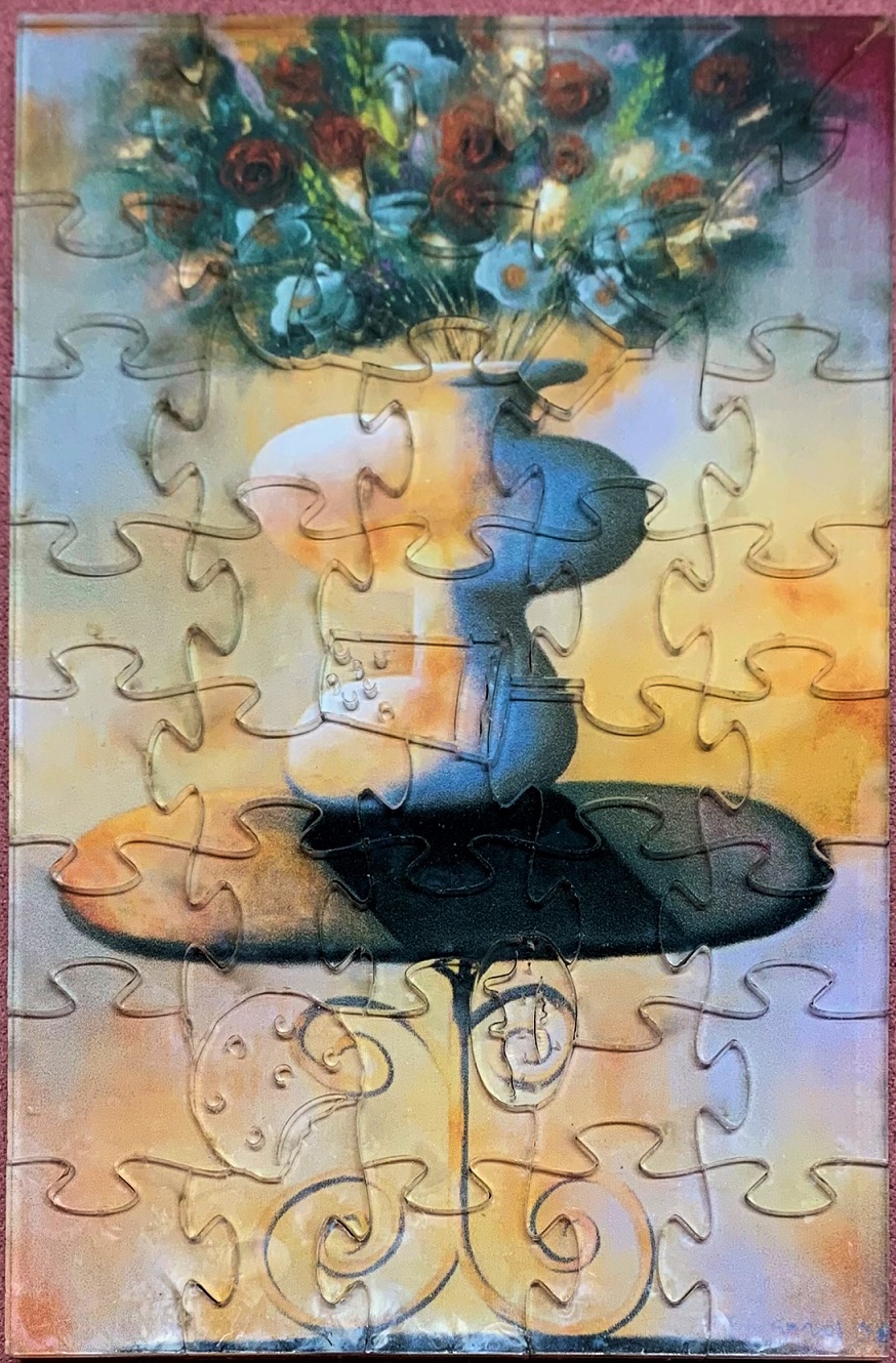 Bliss & Flowers in a Bad Vase – My Jigsaw Journal
