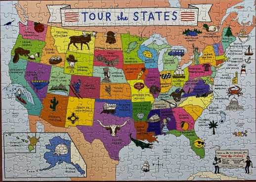 Tour the States – My Jigsaw Journal