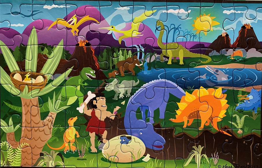 Dinosaur Alphabet – My Jigsaw Journal