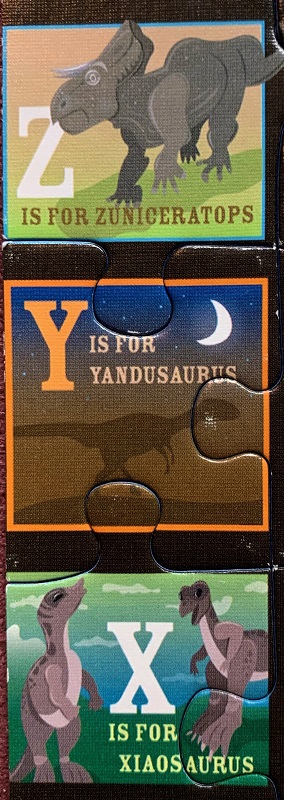 Dinosaur Alphabet – My Jigsaw Journal