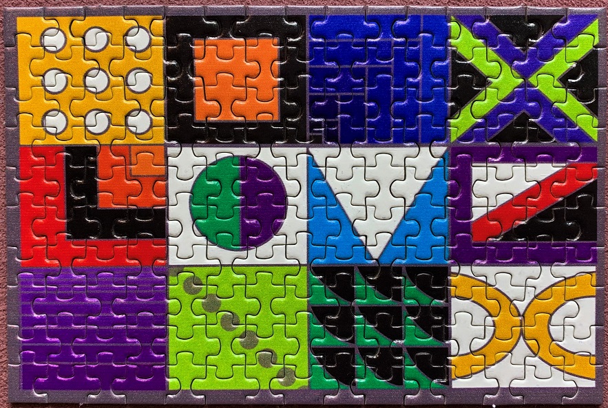 Abstract Love – My Jigsaw Journal