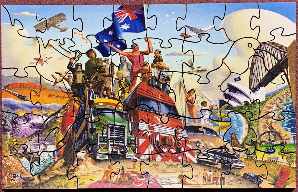 100 Aussie Icons – My Jigsaw Journal