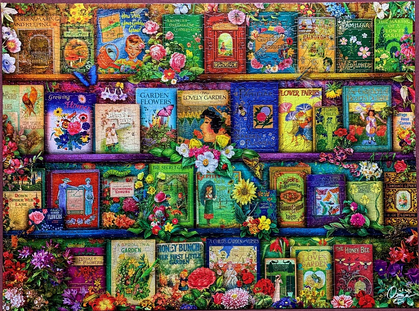 Vintage Summer Books – My Jigsaw Journal