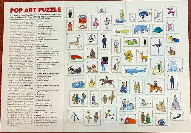 Pop Art Puzzle – My Jigsaw Journal