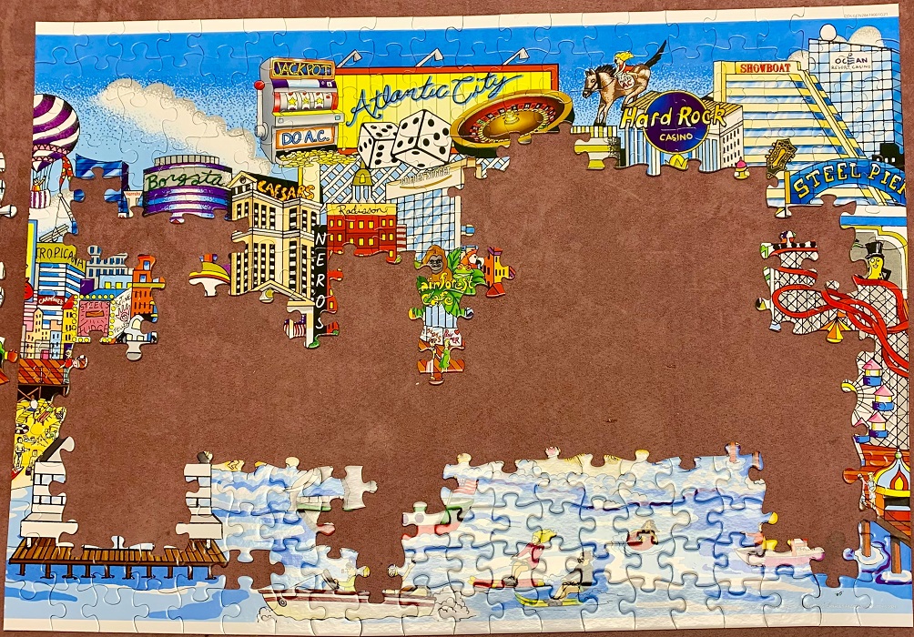 …Boardwalk In Progress… – My Jigsaw Journal