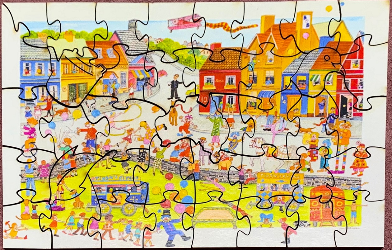 The Circus Comes to Town – My Jigsaw Journal