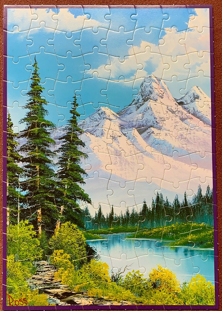 Distant Mountains – My Jigsaw Journal
