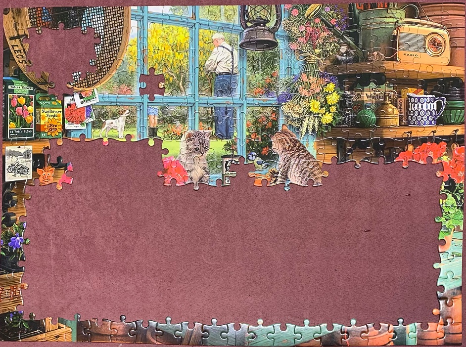 Garden Shed* In Progress… – My Jigsaw Journal
